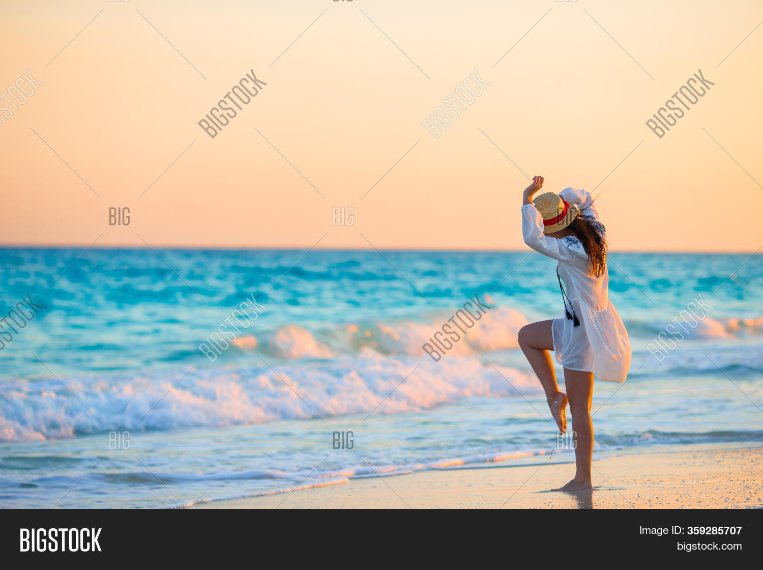 Woman Laying On Beach Image & Photo (Free Trial) | Bigstock