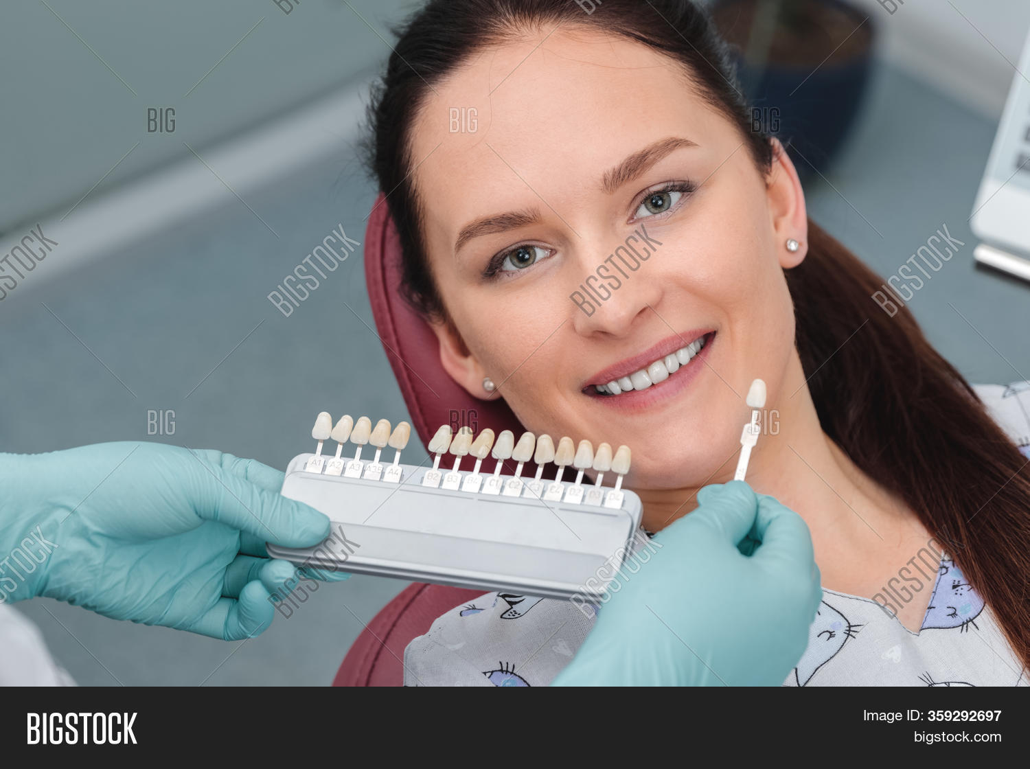 Dentist Using Shade Image & Photo (Free Trial) | Bigstock