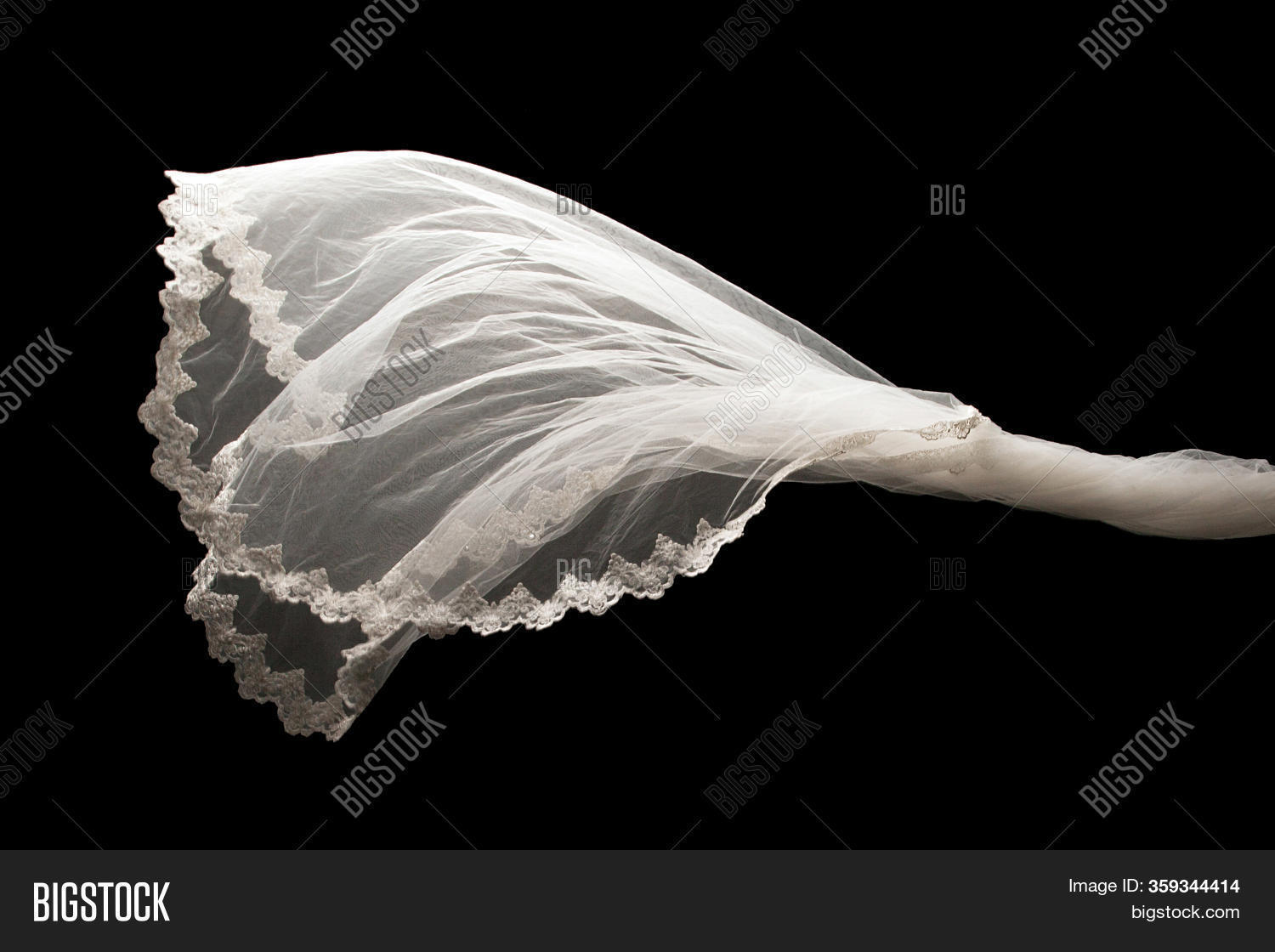 Lace Wedding Veil Image & Photo (Free Trial) | Bigstock