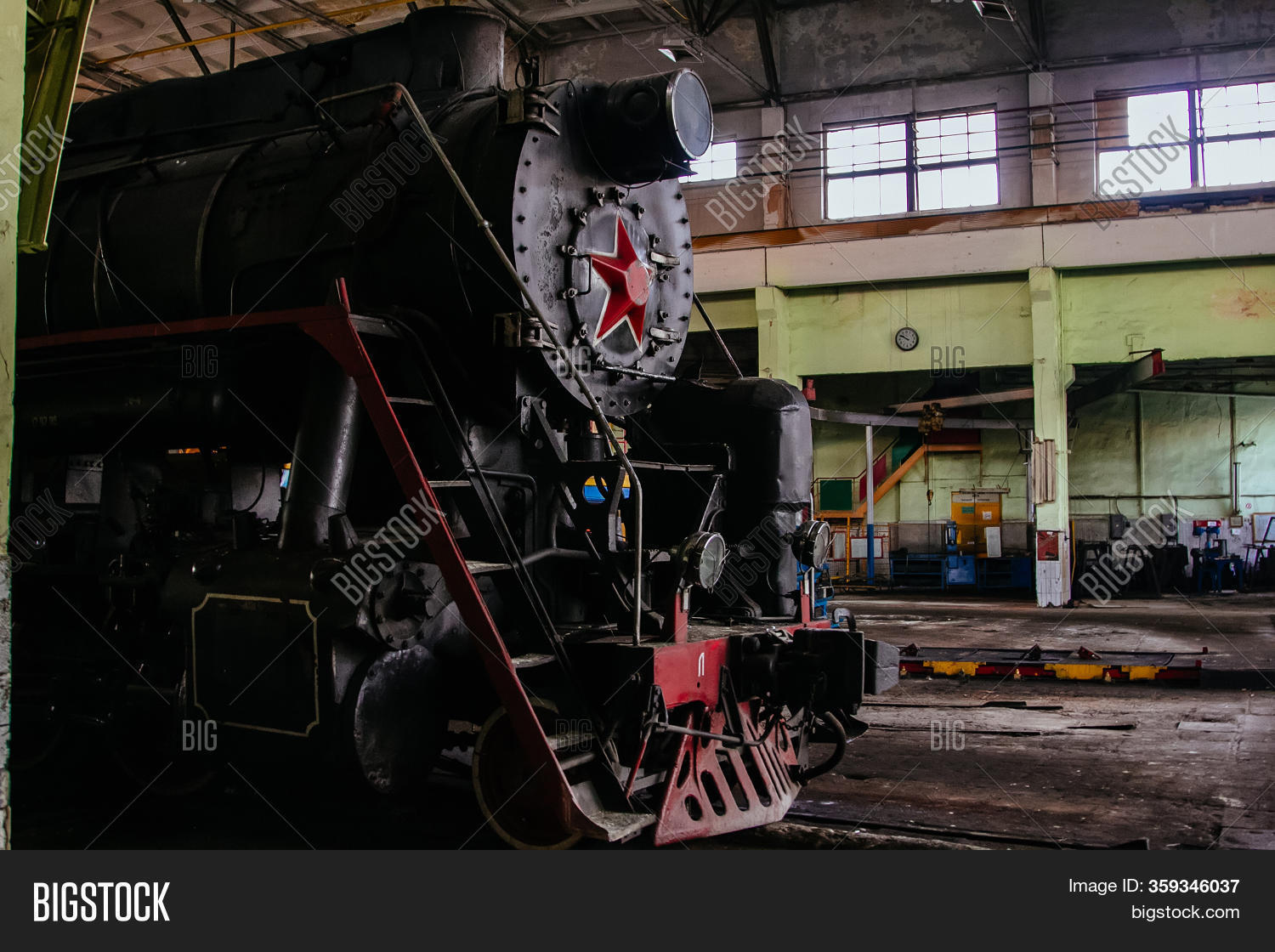 Old Soviet Steam Image & Photo (Free Trial) | Bigstock