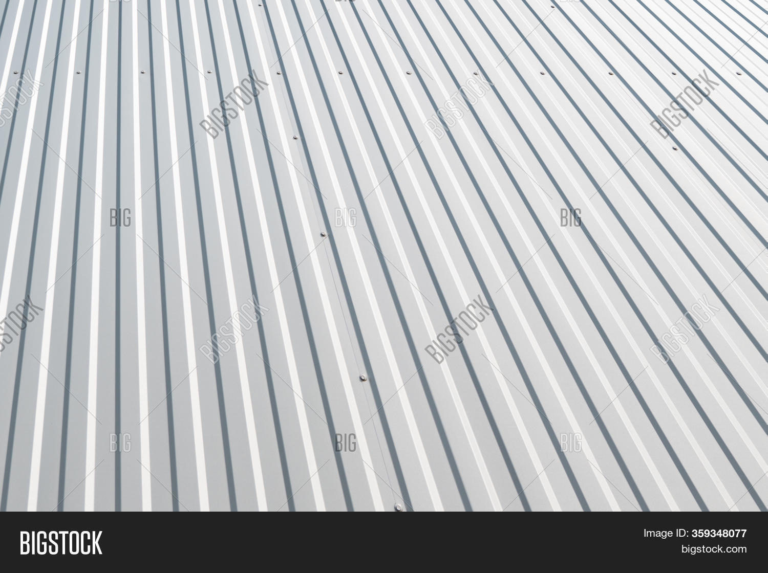 White Corrugated Metal Image & Photo (Free Trial) | Bigstock