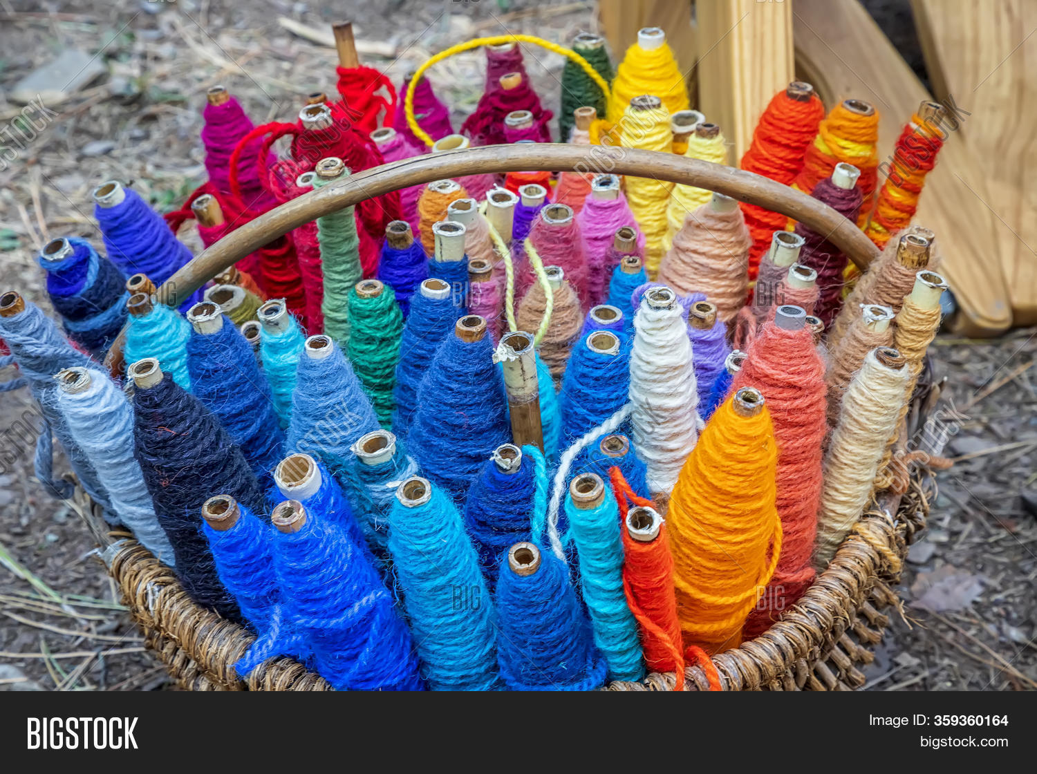 Colored Thread Spools Image & Photo (Free Trial) | Bigstock