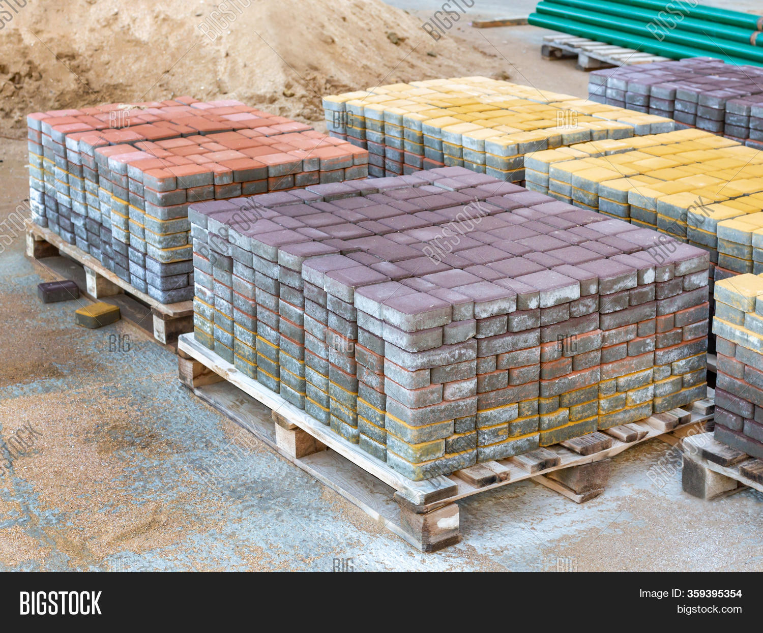 Several Blocks Paving Image & Photo (Free Trial) | Bigstock