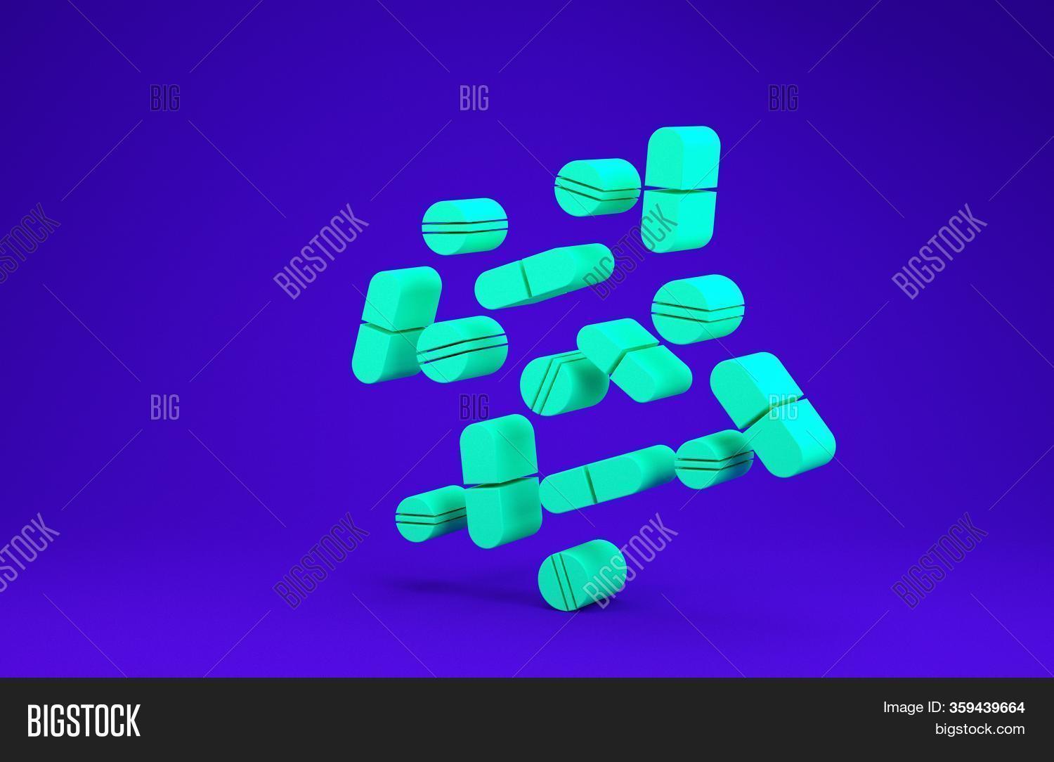 Green Medicine Pill Image & Photo (Free Trial) | Bigstock