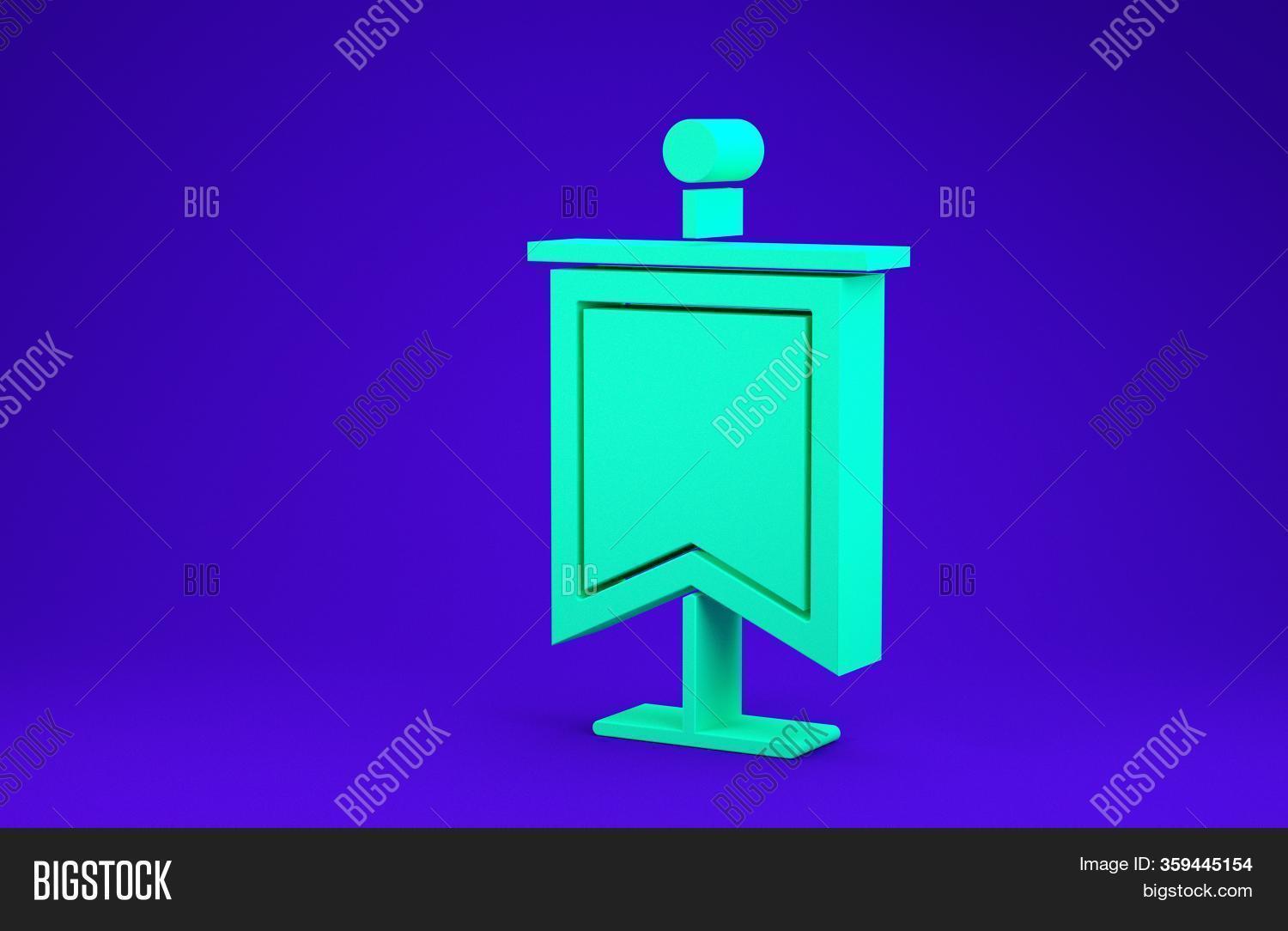 Green Medieval Flag Image & Photo (Free Trial) | Bigstock