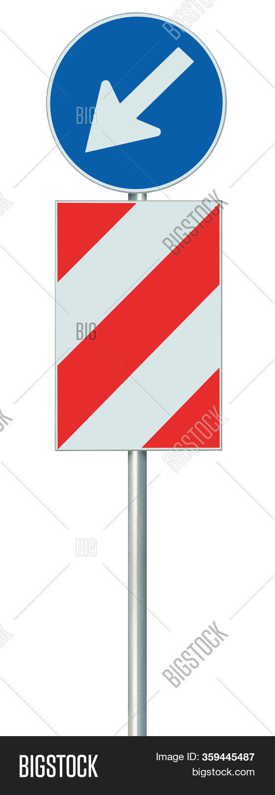 Mandatory Keep Left Image & Photo (Free Trial) | Bigstock