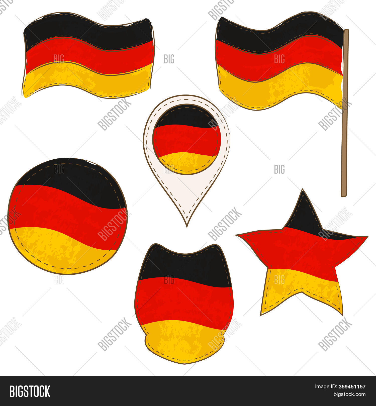 Flag Germany Made Image & Photo (Free Trial) | Bigstock