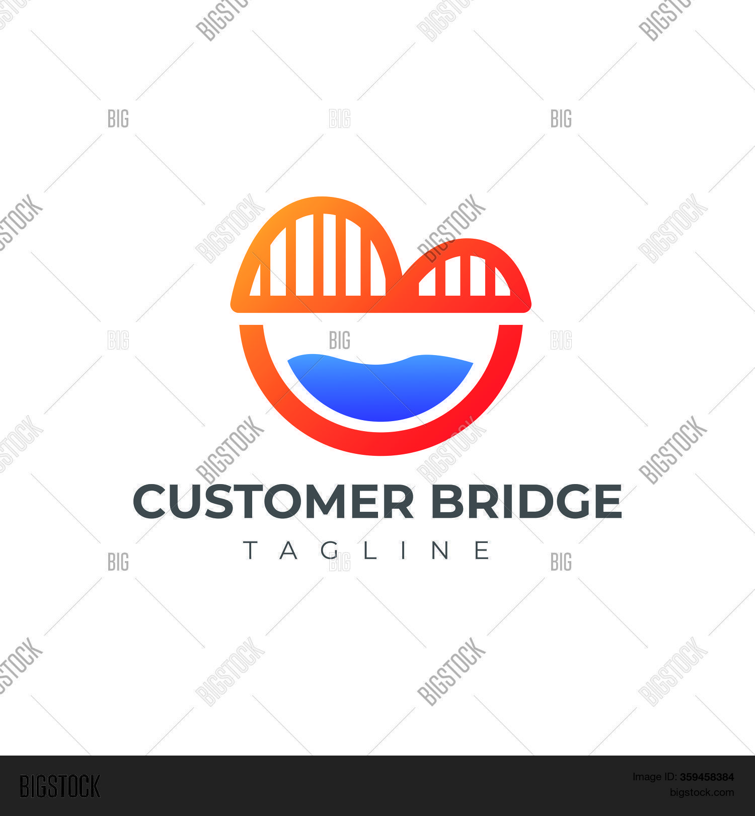 Modern Bridge Logo Vector & Photo (Free Trial) | Bigstock
