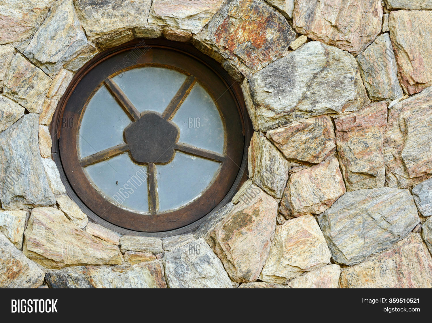 Round Metal Window On Image & Photo (Free Trial) | Bigstock
