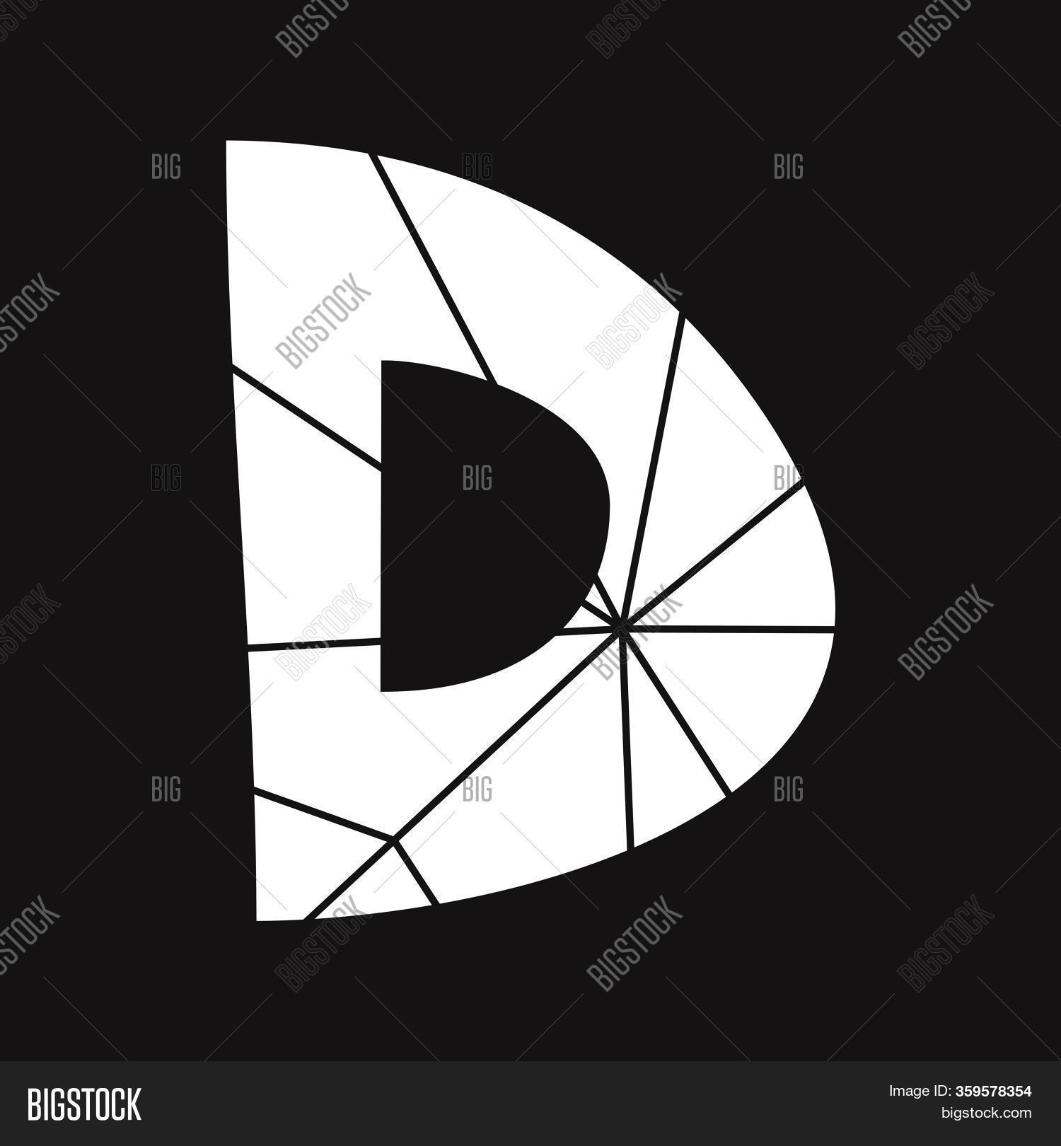 D White Vector Vector & Photo (Free Trial) | Bigstock