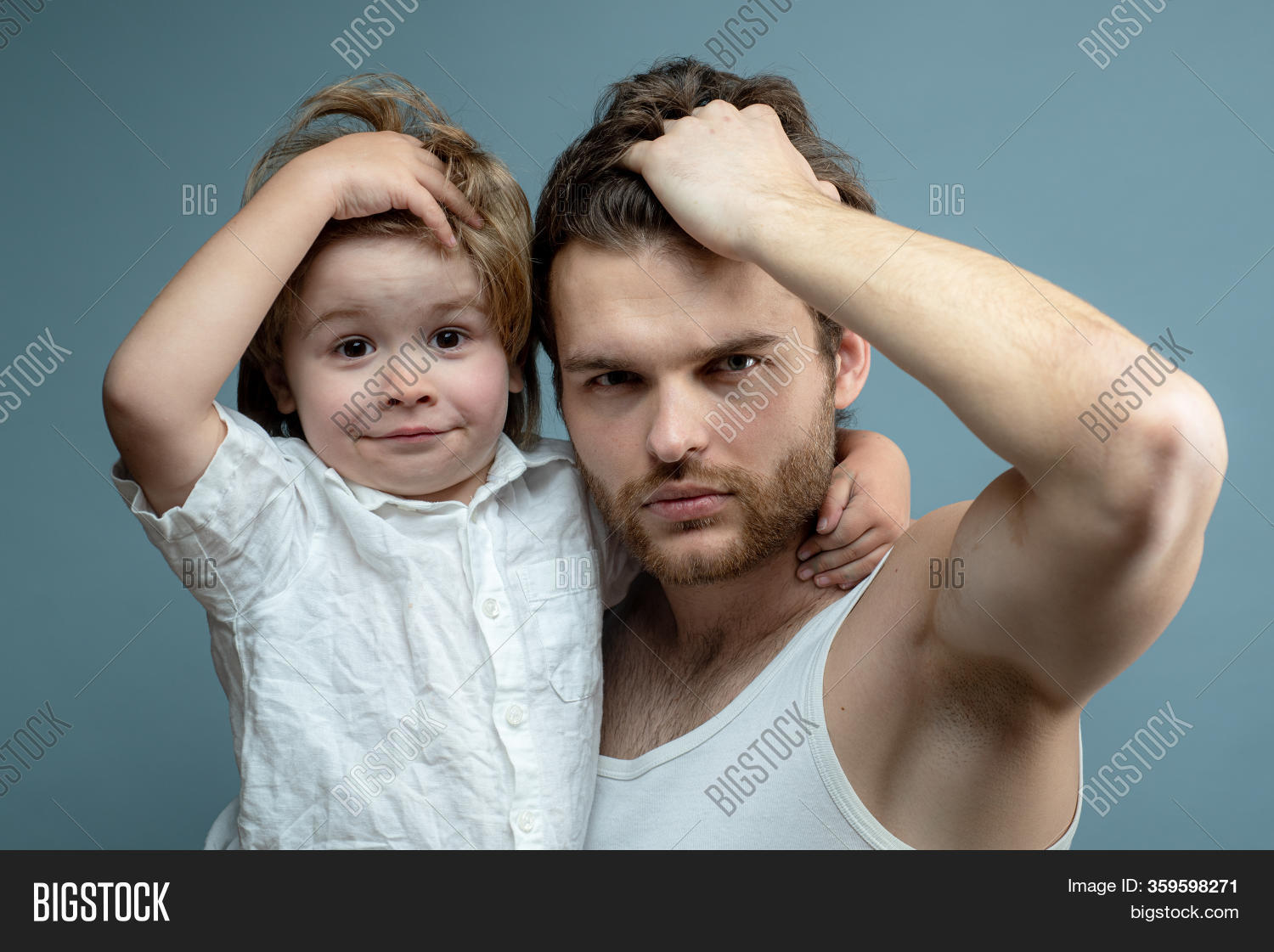 Elder Younger Brothers Image & Photo (Free Trial) | Bigstock