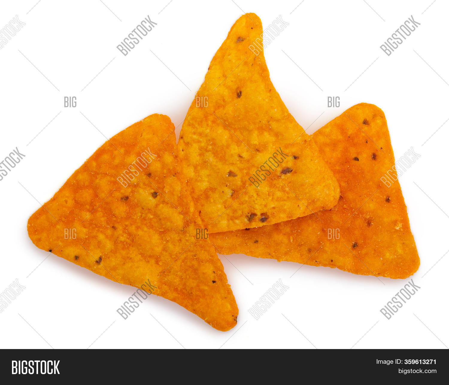 Nachos Chips Isolated Image & Photo (Free Trial) | Bigstock