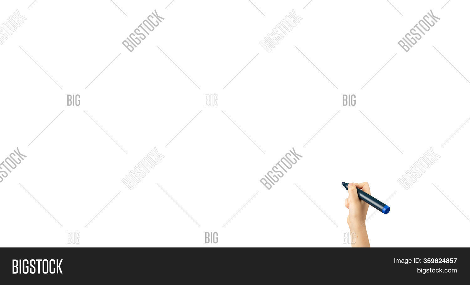 Children Hand Marker Image & Photo (Free Trial) | Bigstock