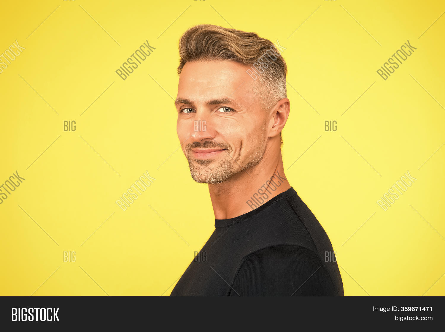 Handsome Unshaven Man Image & Photo (Free Trial) | Bigstock