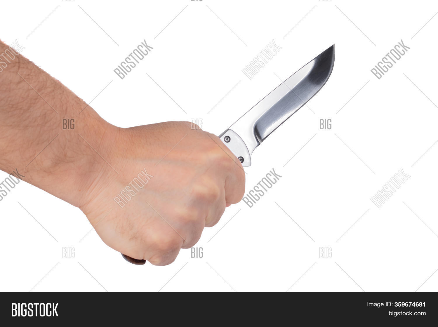 Hunting Knife Hand Image & Photo (Free Trial) | Bigstock