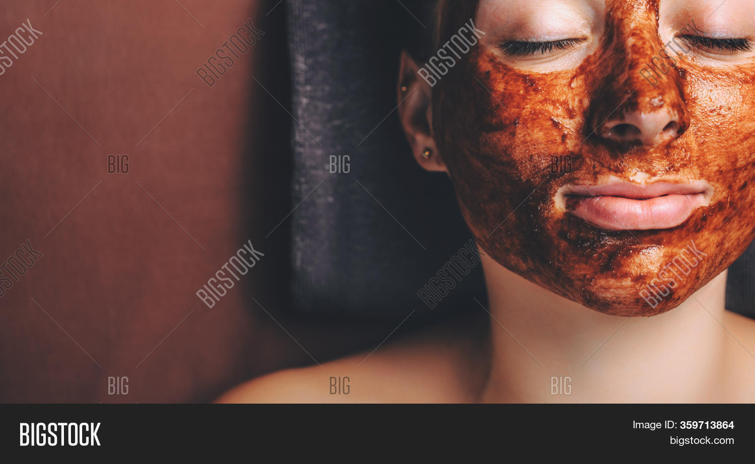 Chocolate Mask Applied Image & Photo (Free Trial) | Bigstock