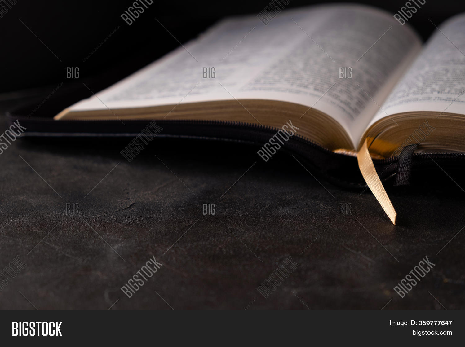 Holy Bible On Dark Image & Photo (Free Trial) | Bigstock