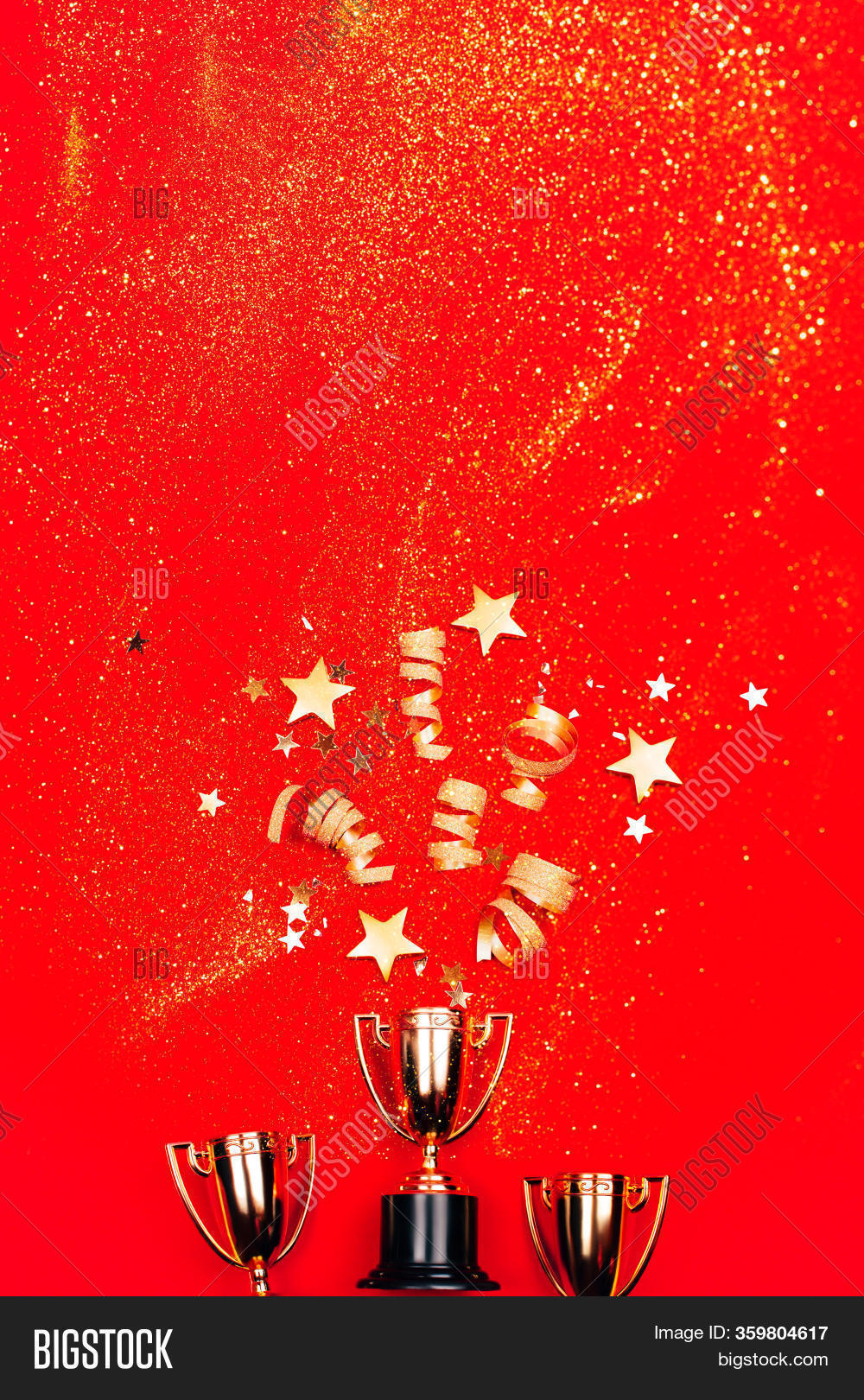 Three Golden Winner Image & Photo (Free Trial) | Bigstock