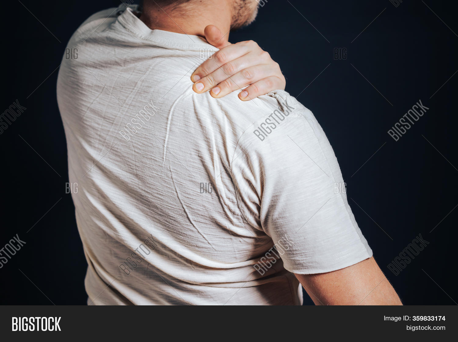 Guy Put Hand On His Image & Photo (Free Trial) | Bigstock