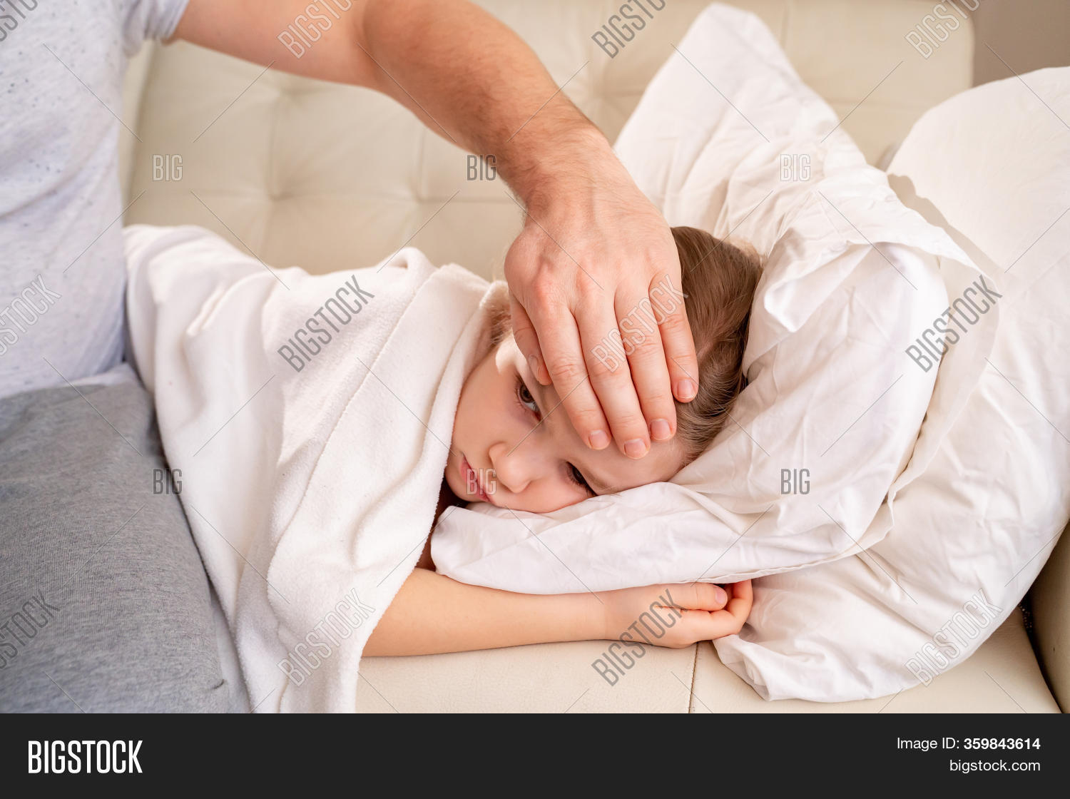 Daddy Hand Touches Image & Photo (Free Trial) | Bigstock
