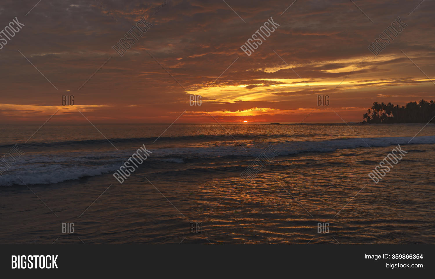 Sun Goes Down On Image & Photo (Free Trial) | Bigstock