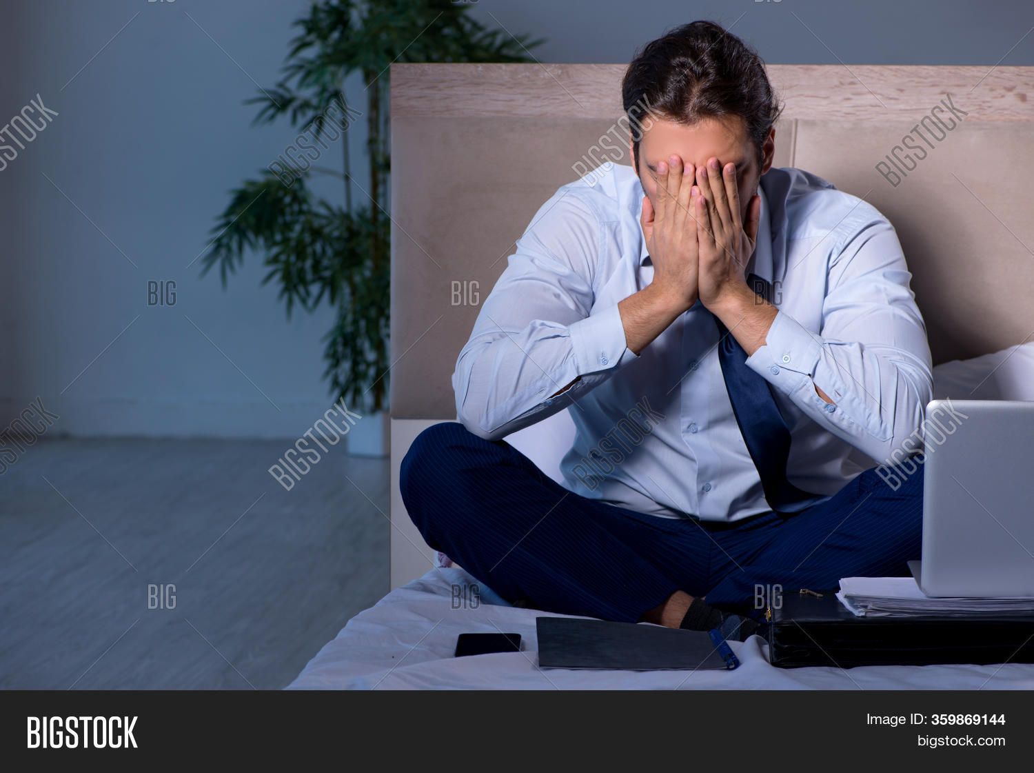 Tired Businessman Image & Photo (Free Trial) | Bigstock