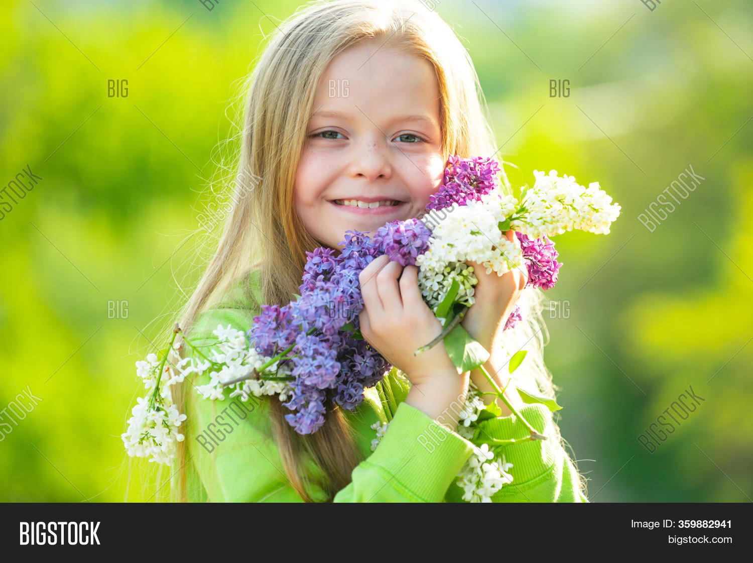 Spring Girl Blooming Image & Photo (Free Trial) | Bigstock