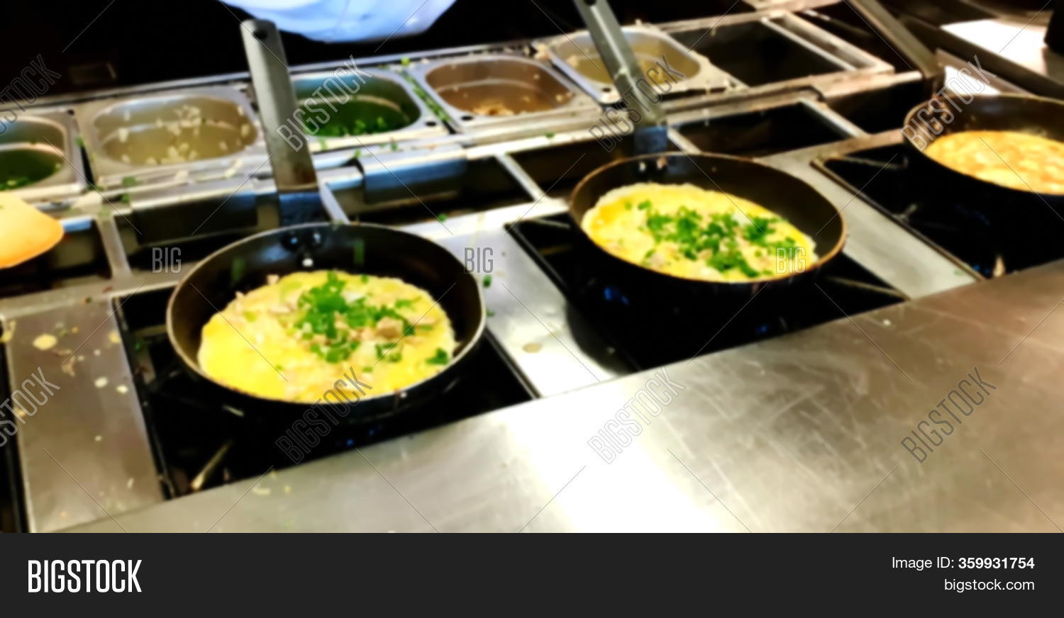 Cooking Omelettes Image & Photo (Free Trial) | Bigstock