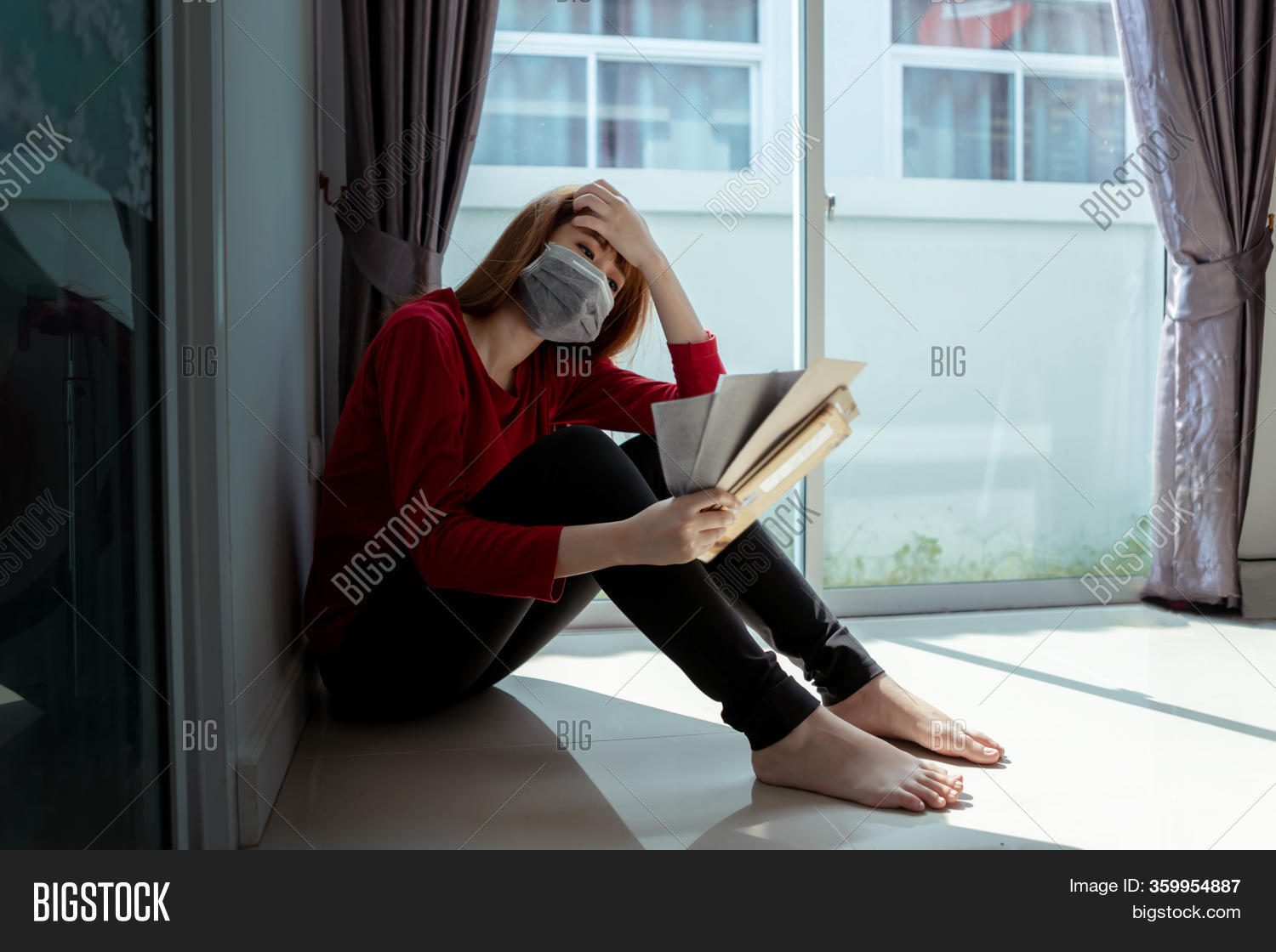 Asian Woman Stressed Image & Photo (Free Trial) | Bigstock