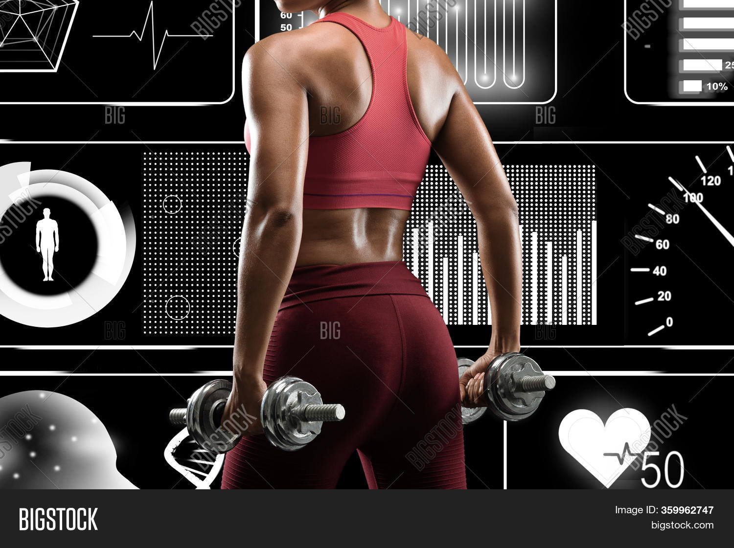 Collage Fitness Woman Image & Photo (Free Trial) | Bigstock