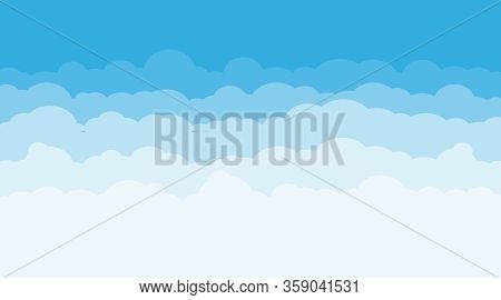 Sky Background Clouds Vector & Photo (Free Trial) | Bigstock