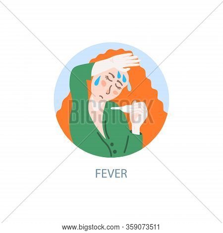 Fever - Symptom Vector & Photo (Free Trial) | Bigstock
