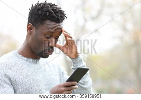 Black Man Complaining Image & Photo (Free Trial) | Bigstock
