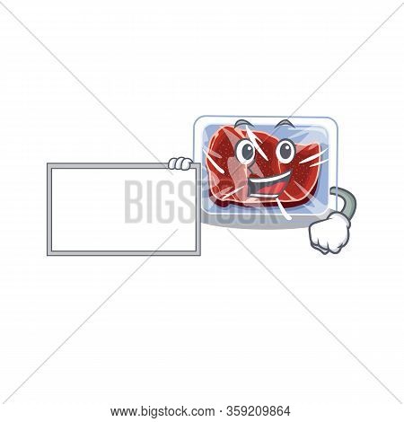 Frozen Beef Cartoon Vector & Photo (Free Trial) | Bigstock