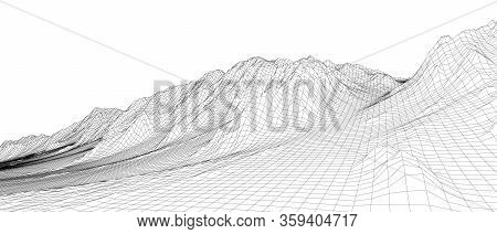 Abstract 3d Wire- Vector & Photo (Free Trial) | Bigstock
