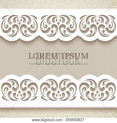 Cutout Paper Frame Vector & Photo (Free Trial) | Bigstock