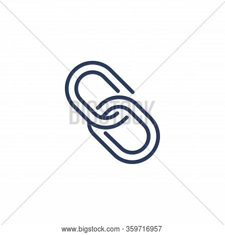 Chain Link Segment Vector & Photo (Free Trial) | Bigstock