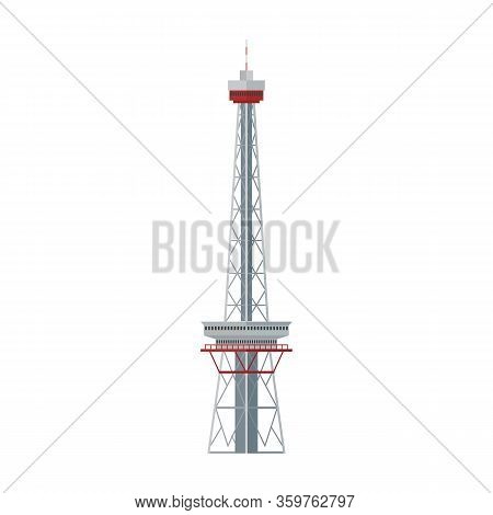 Radio Tower Vector Vector & Photo (Free Trial) | Bigstock