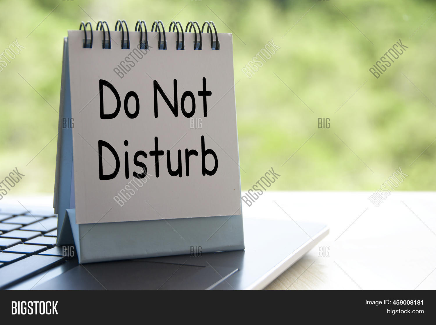 Do Not Disturb Text On Image & Photo (Free Trial) | Bigstock