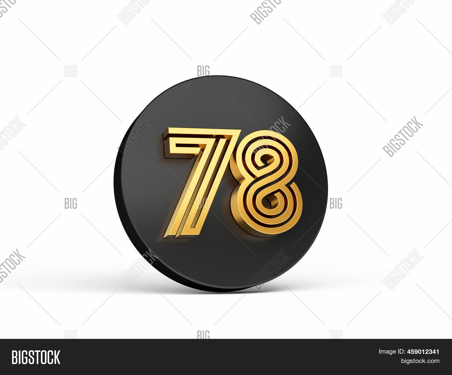 Royal Gold Modern Font Image & Photo (Free Trial) | Bigstock