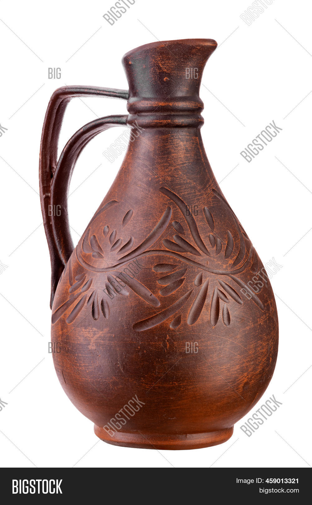 Clay Jug Narrow Neck Image & Photo (Free Trial) | Bigstock
