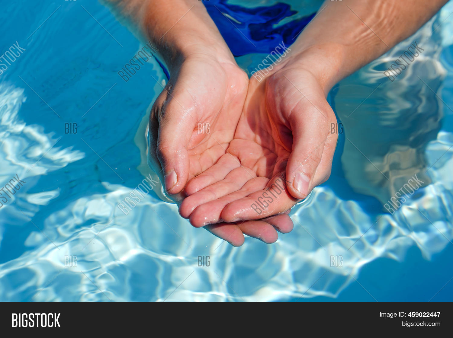Hands Cupped Together Image & Photo (Free Trial) | Bigstock