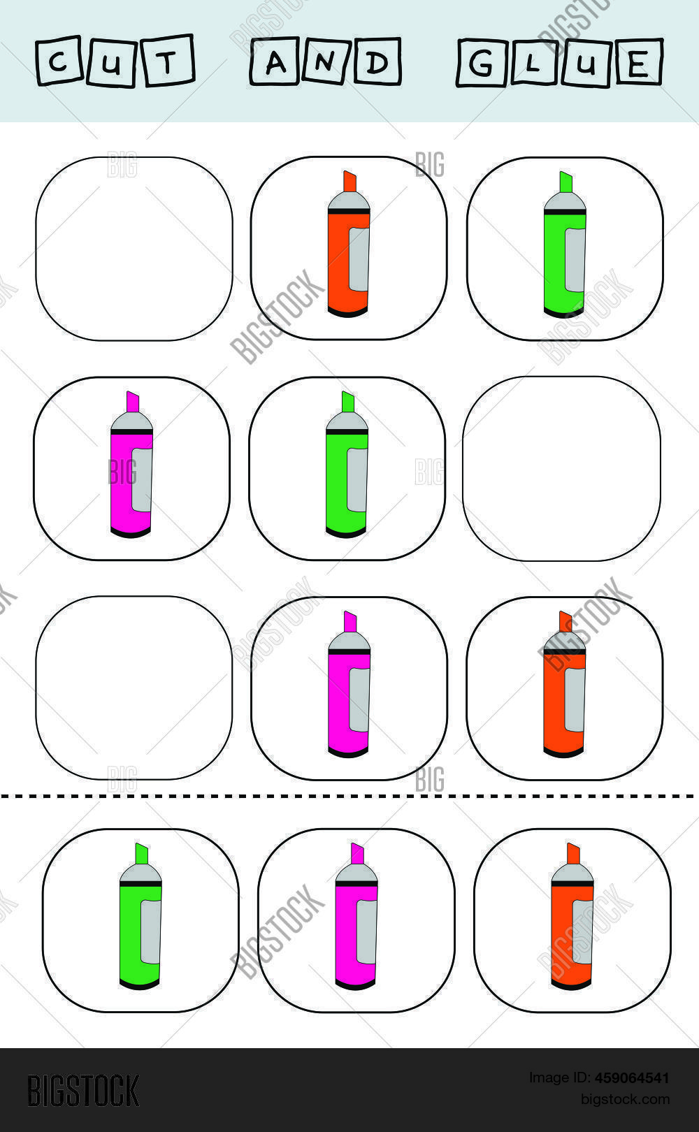 Cut Out Parts Image Vector & Photo (Free Trial) | Bigstock