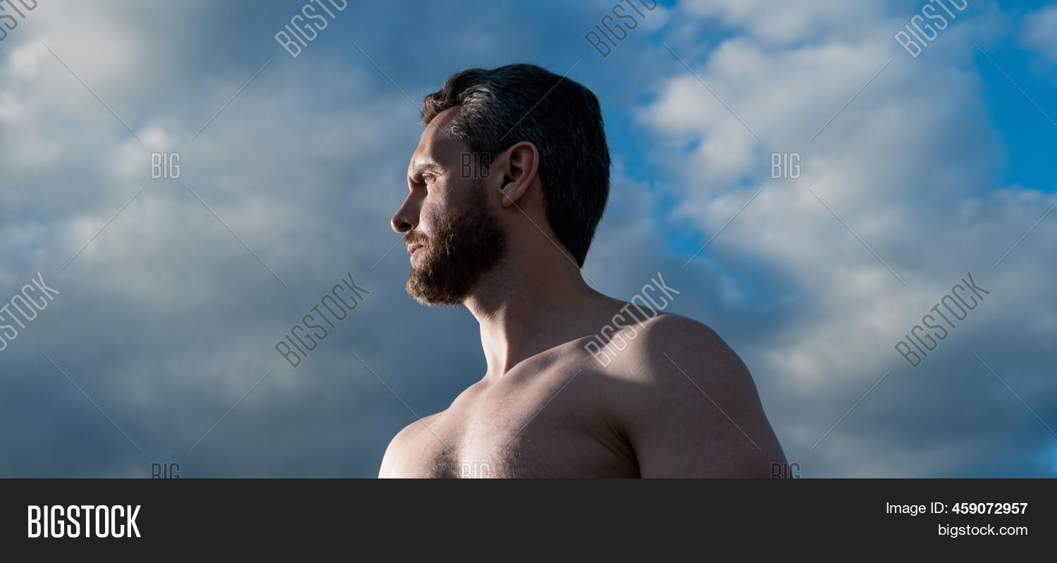Shirtless Muscular Man Image & Photo (Free Trial) | Bigstock