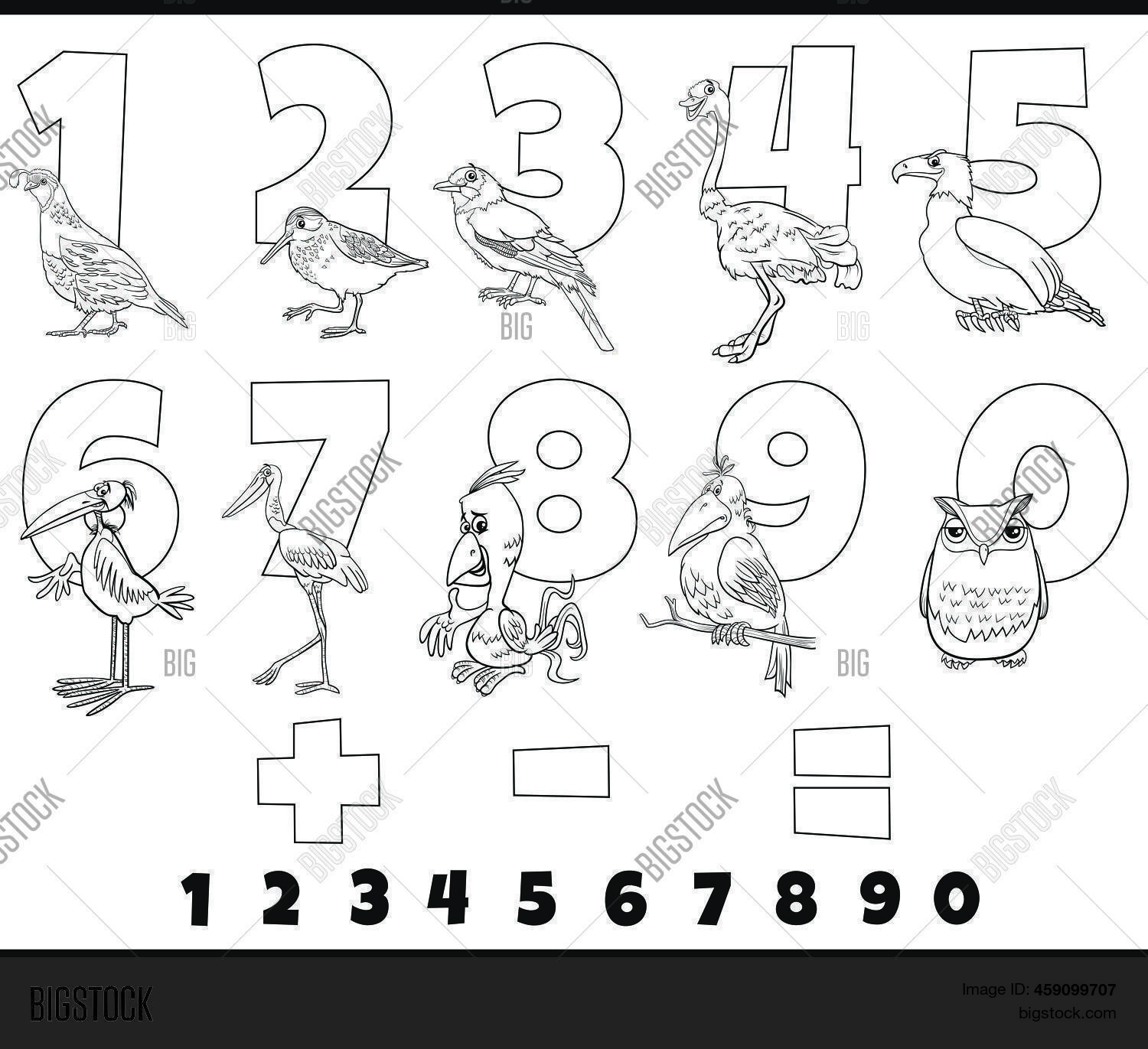 Black White Cartoon Vector & Photo (Free Trial) | Bigstock