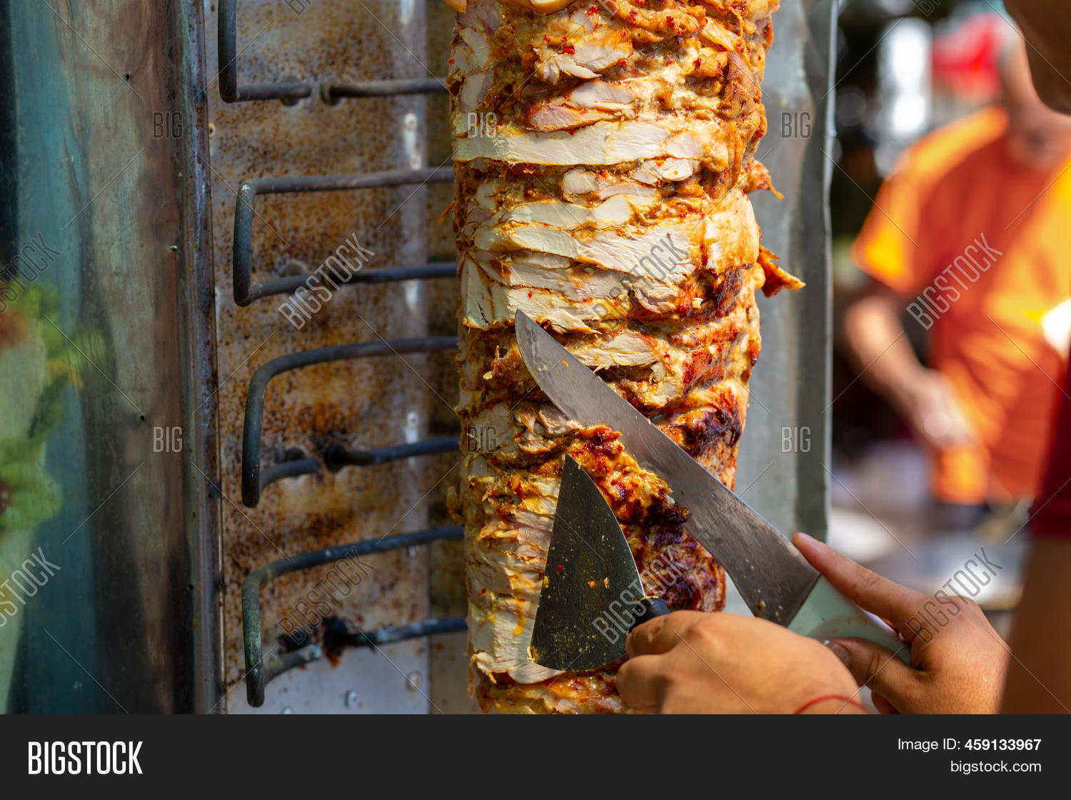 Chef Cutting Doner Image & Photo (Free Trial) | Bigstock