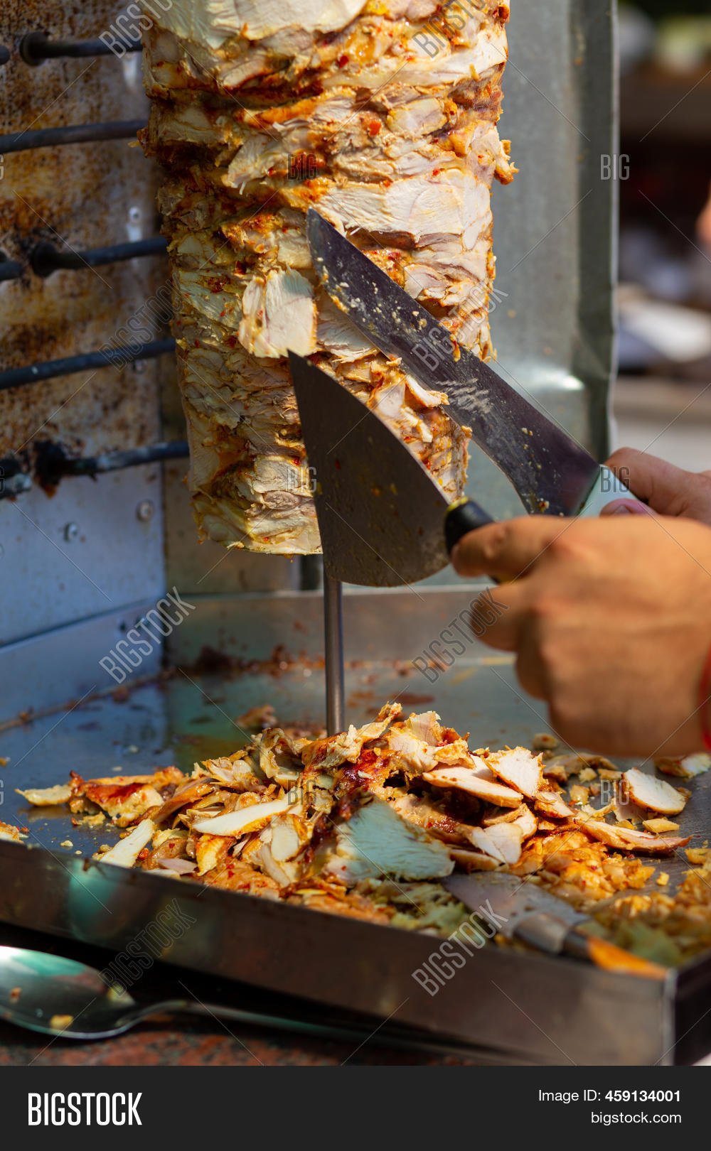Chef Cutting Doner Image & Photo (Free Trial) | Bigstock