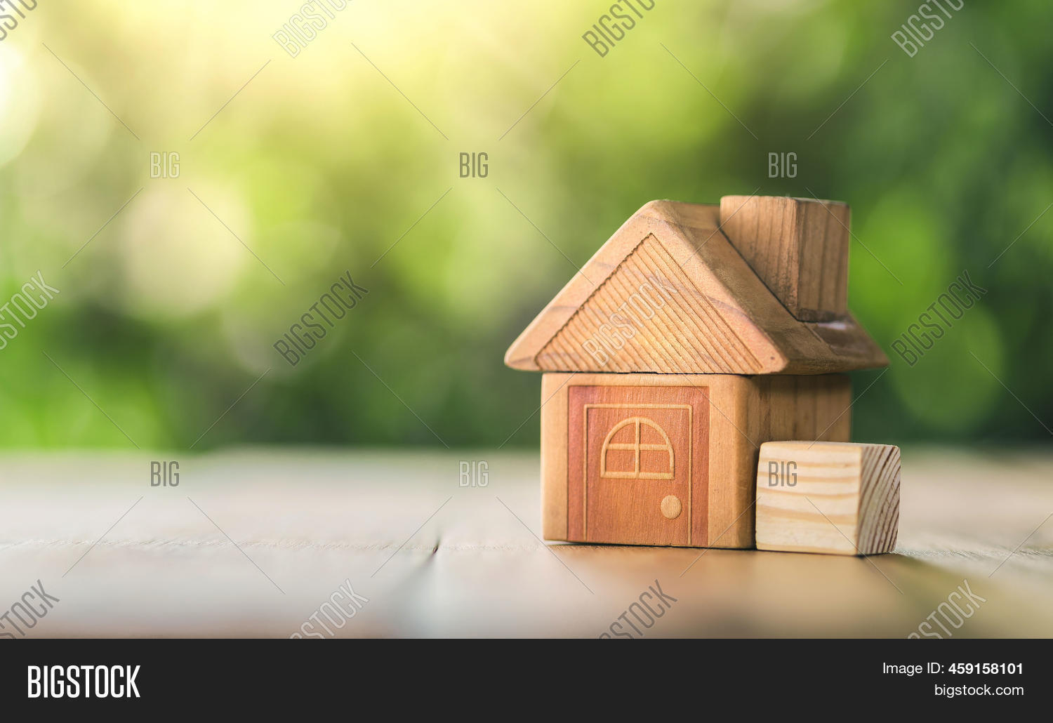Wooden Model House Image & Photo (Free Trial) | Bigstock
