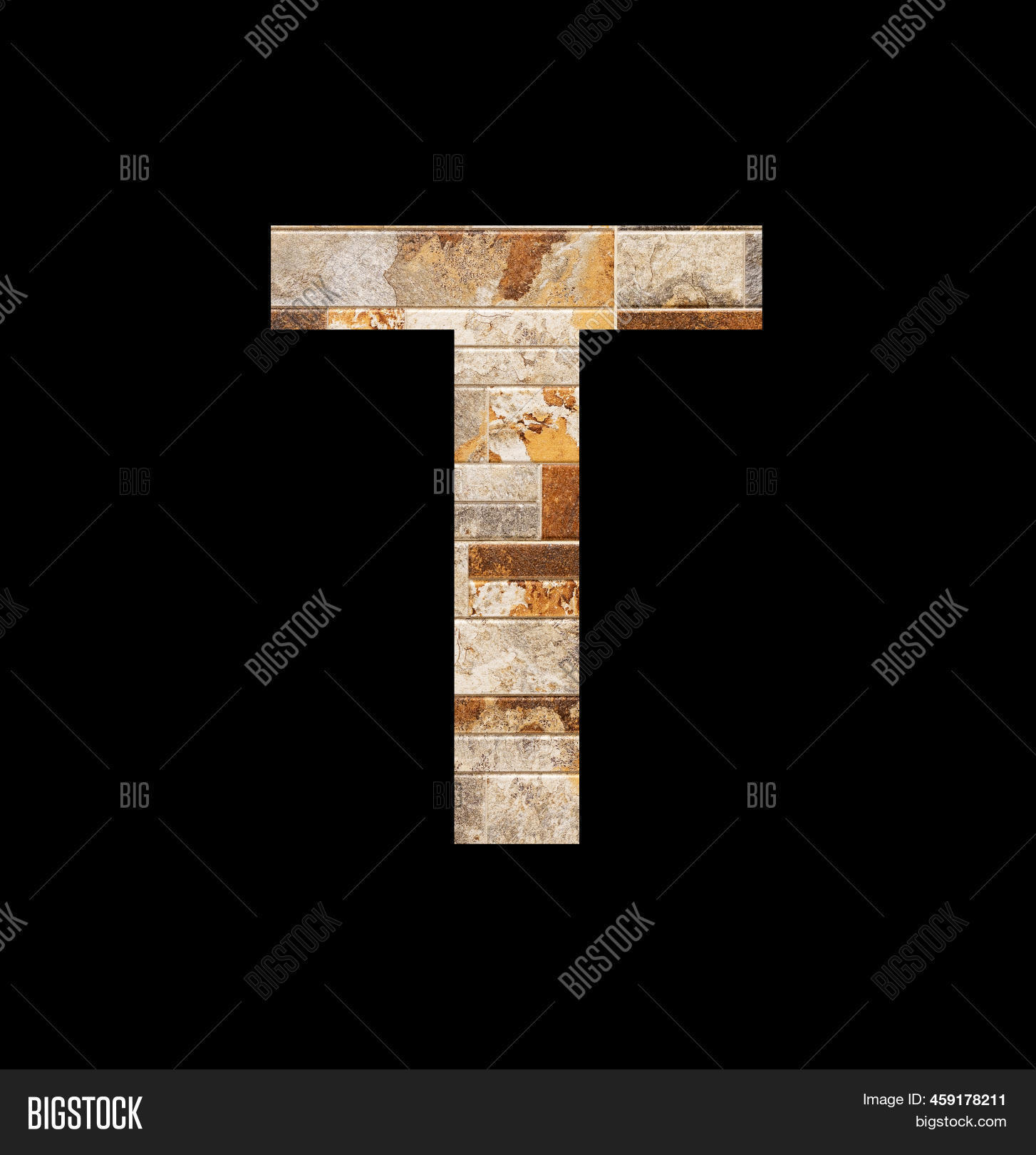 Alphabet Letter T On Image & Photo (Free Trial) | Bigstock
