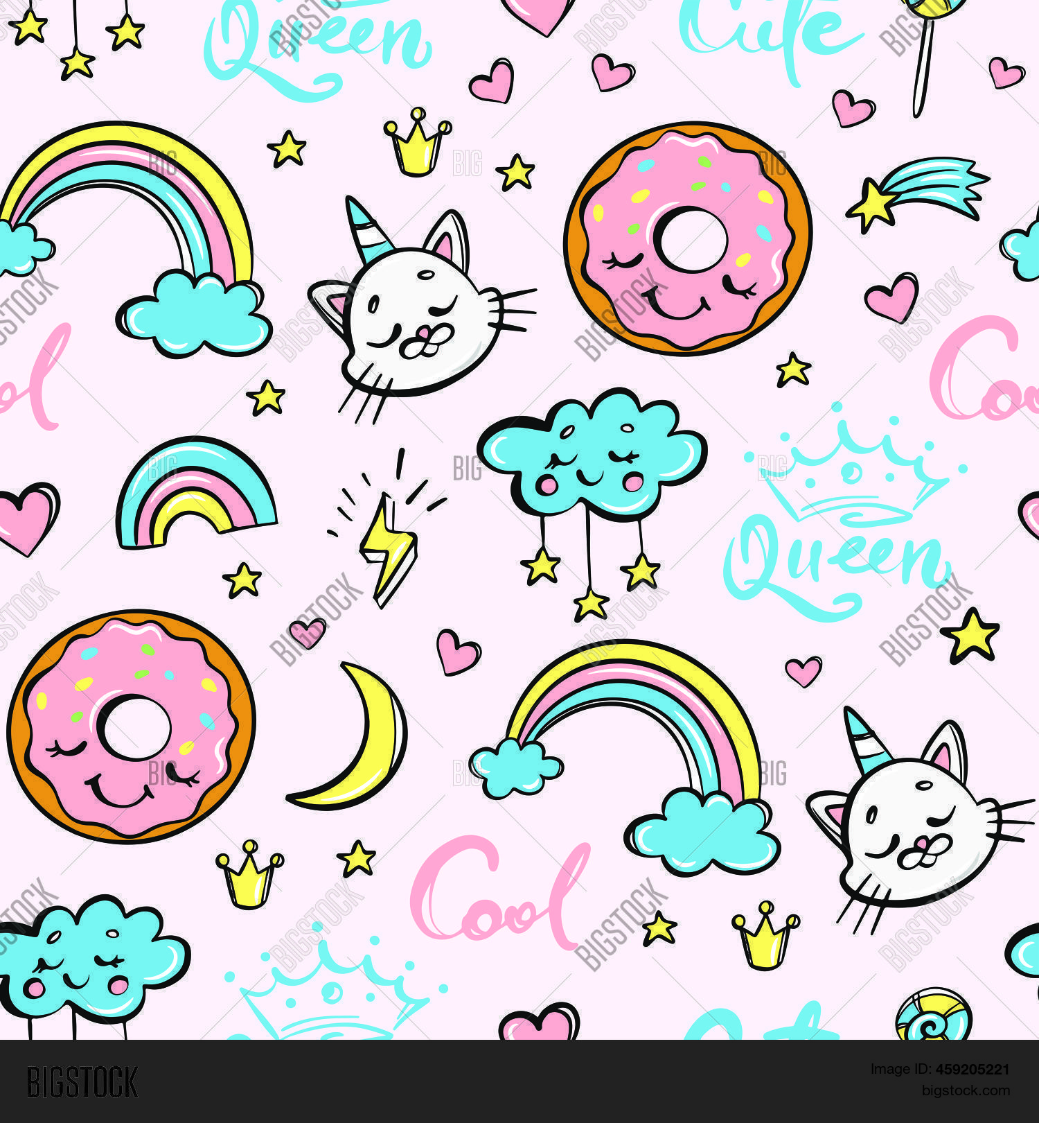 Cute Set Cartoon Vector & Photo (Free Trial) | Bigstock